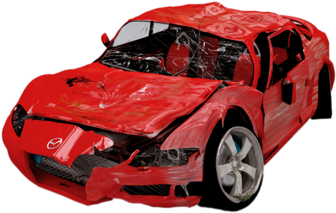 Download Junk Car Png - Broken Car Transparent Background - ClipartKey