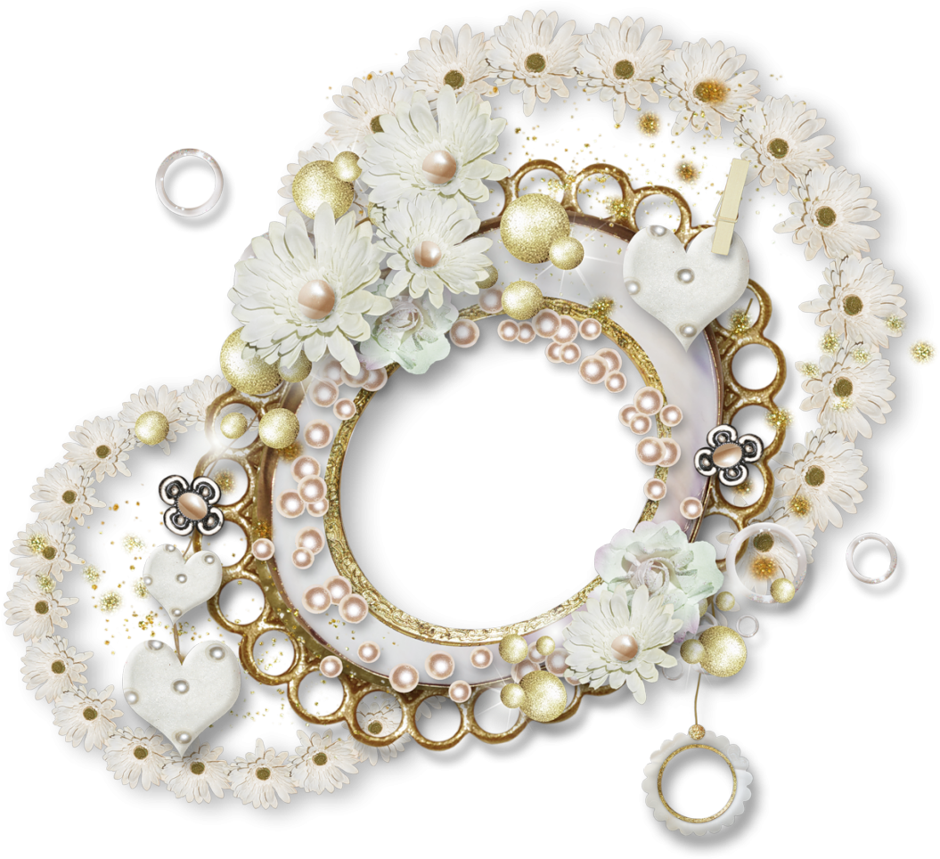 Download Picture Frames Photography Wedding Clip Art - Pearl Frame Art ...