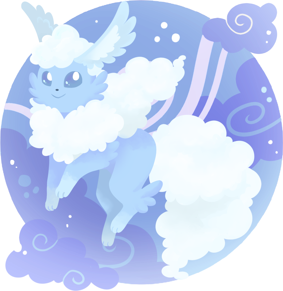 Download Fluffeon [flying Type Eeveelution Concept] - Flying Type Eevee ...