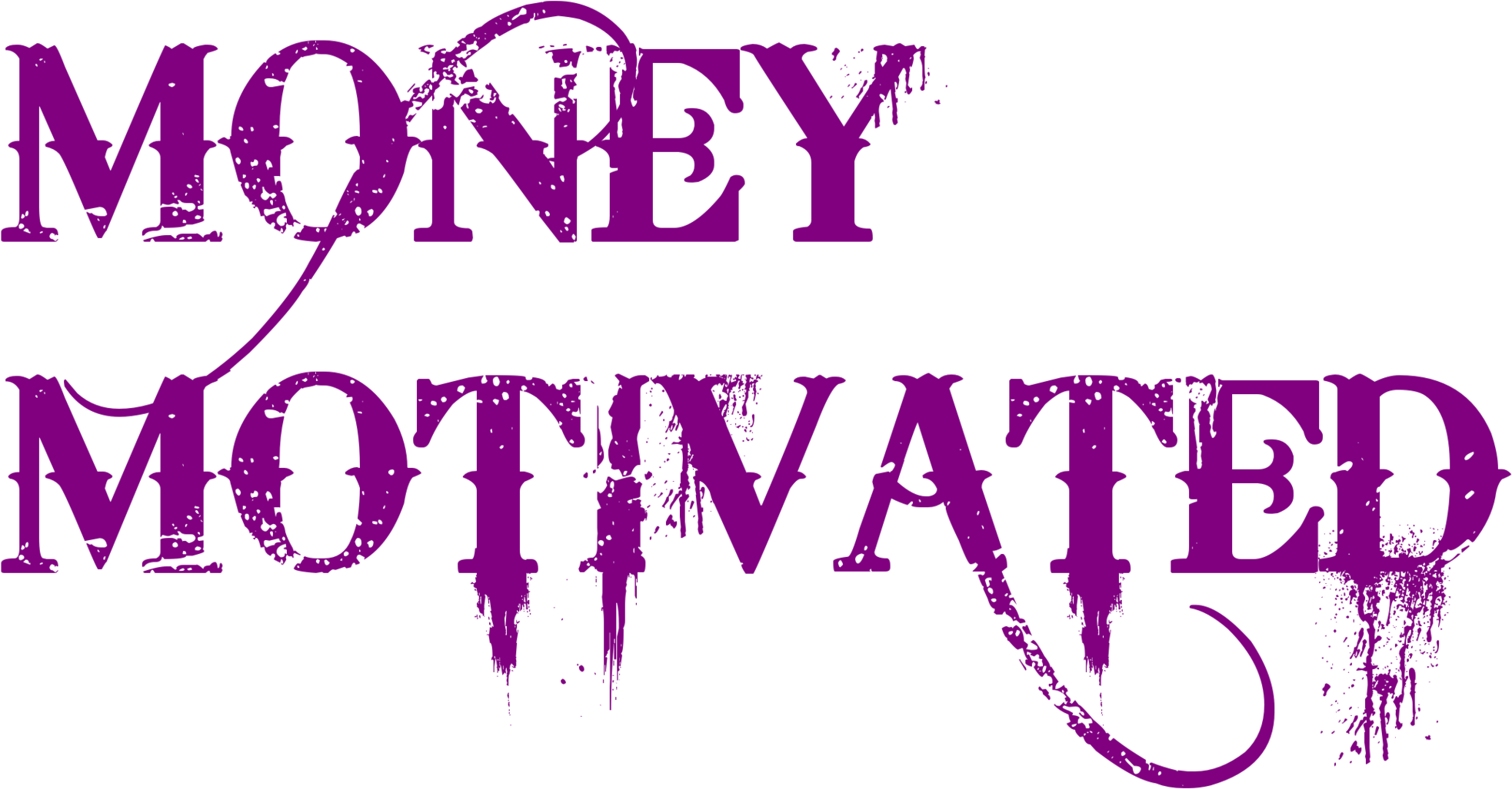 Download Money Motivated Tattoo In Bleeding Cowboys Font - Graphic ...