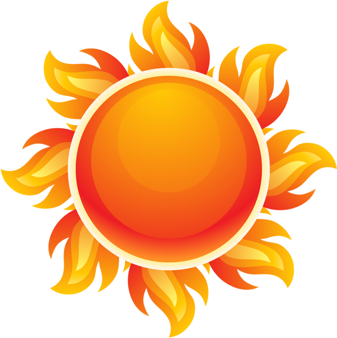 Download Download Clip Art - Transparent Red Sun - ClipartKey