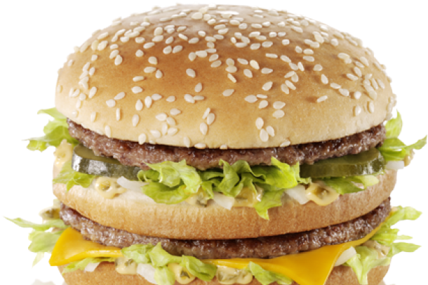 Download Mcdonalds Clipart Big Mac - Mcdonald's Big Mac Png - ClipartKey