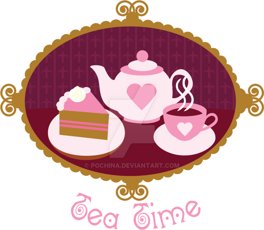 Download Tea Time Clipart Transparent - Tea Time Logo Clip Art - ClipartKey