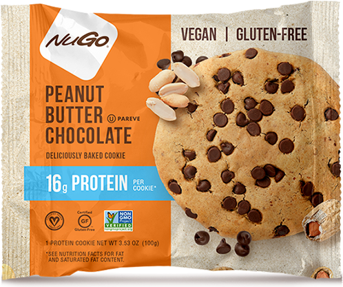 Download Nugo Protein Cookies Peanut Butter Chocolate - ClipartKey