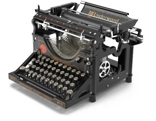 Download Typewriter Png Photo Image - Typewriter Png - ClipartKey