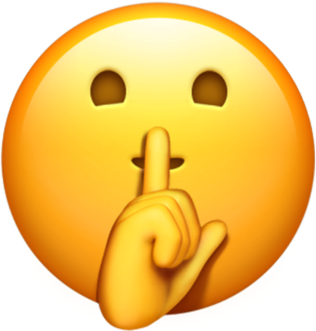 Download Png Shhh Transparent Shhh Images - Shhh Emoji - ClipartKey