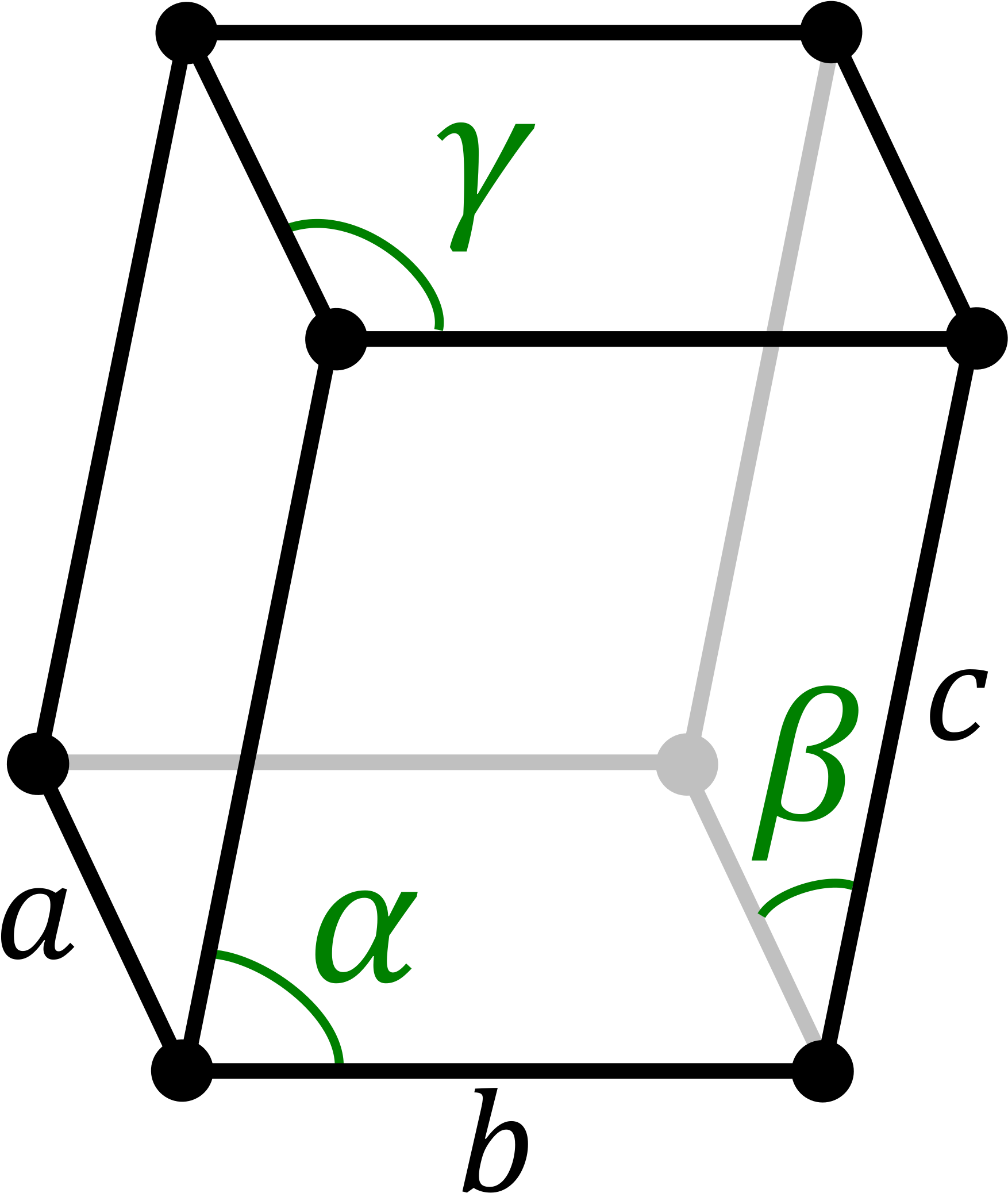 Download Transparent Crystal Clipart - Rhombohedral Crystal Structure ...