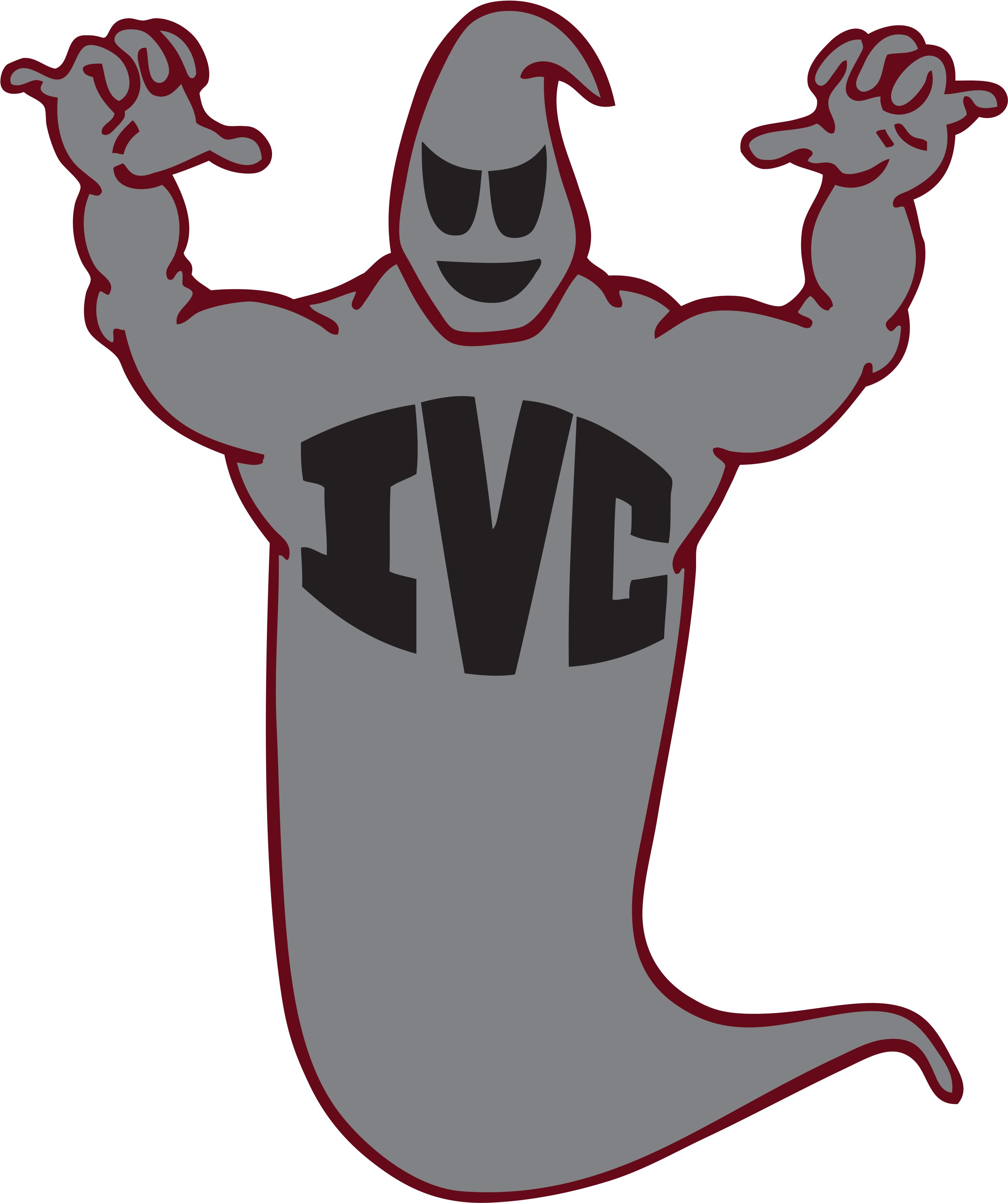 Download Ivc Class Of - Ivc Grey Ghost Logo - ClipartKey