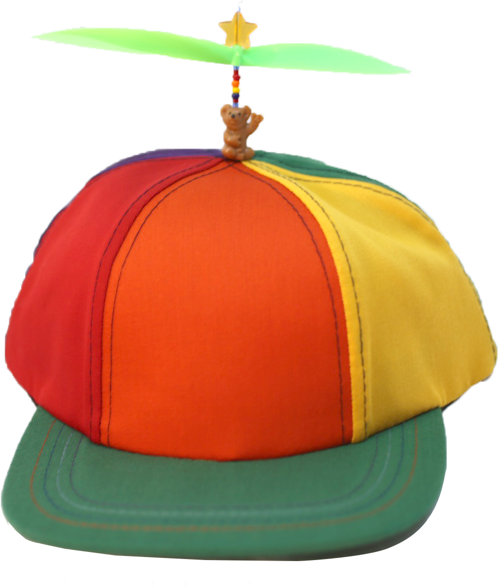Download Cap - Hat With Propeller Png - ClipartKey