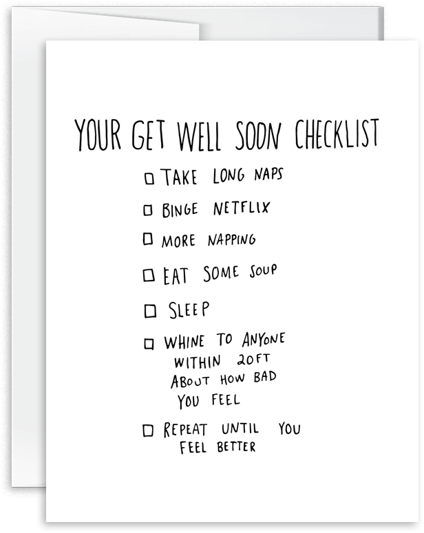 Download Funny Get Better Soon Cards - ClipartKey