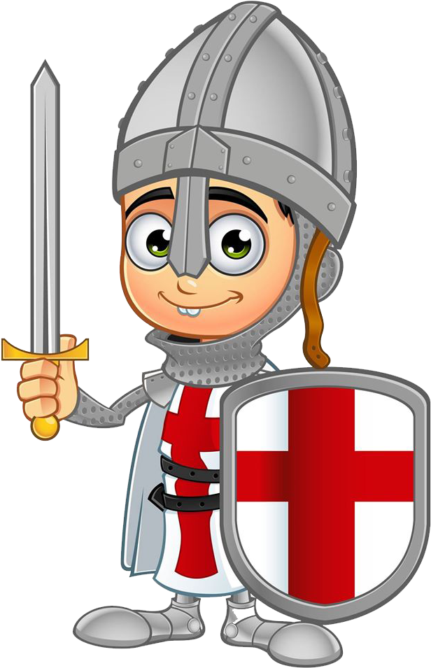 Download Transparent Dragon Clipart Free - St George Clip Art - ClipartKey