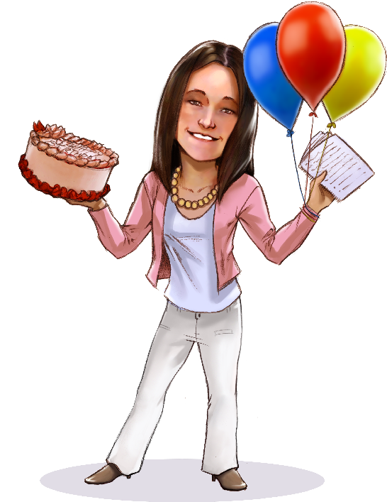 Download Editedimage - Party Planner Cartoon - ClipartKey