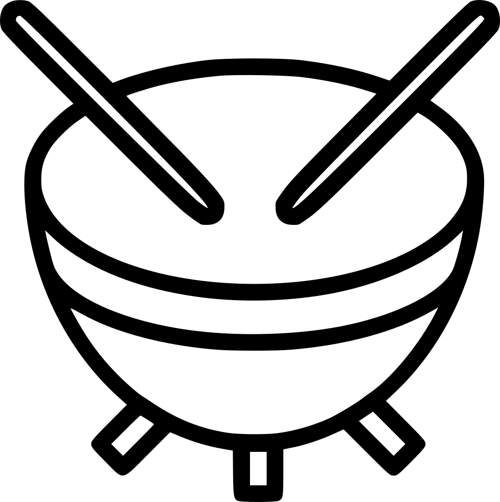 Download Timpani - Timbales Clipart Black And White - ClipartKey