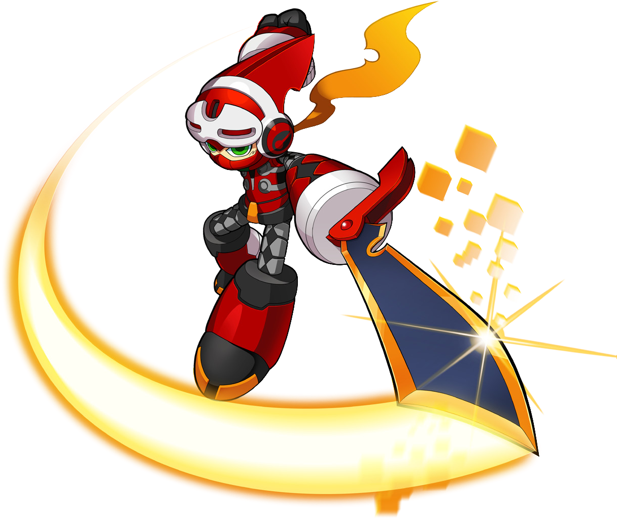 Download Clip Art Mighty No 9 Clipart - Mighty Number 9 Brandish ...
