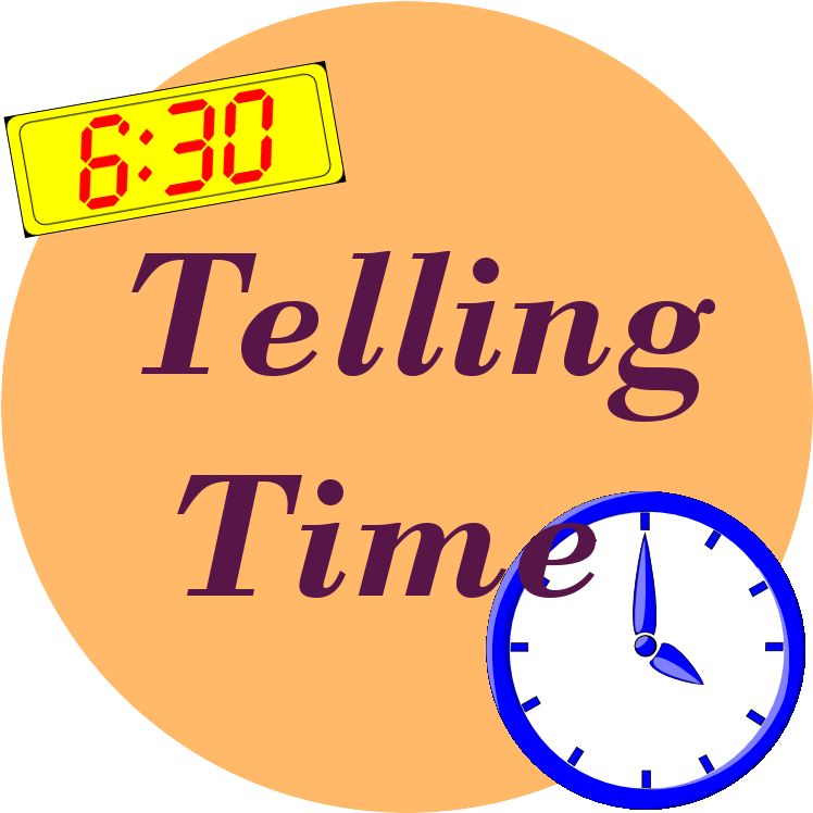 Download Telling Time Resources Teaching Time - Circle - ClipartKey