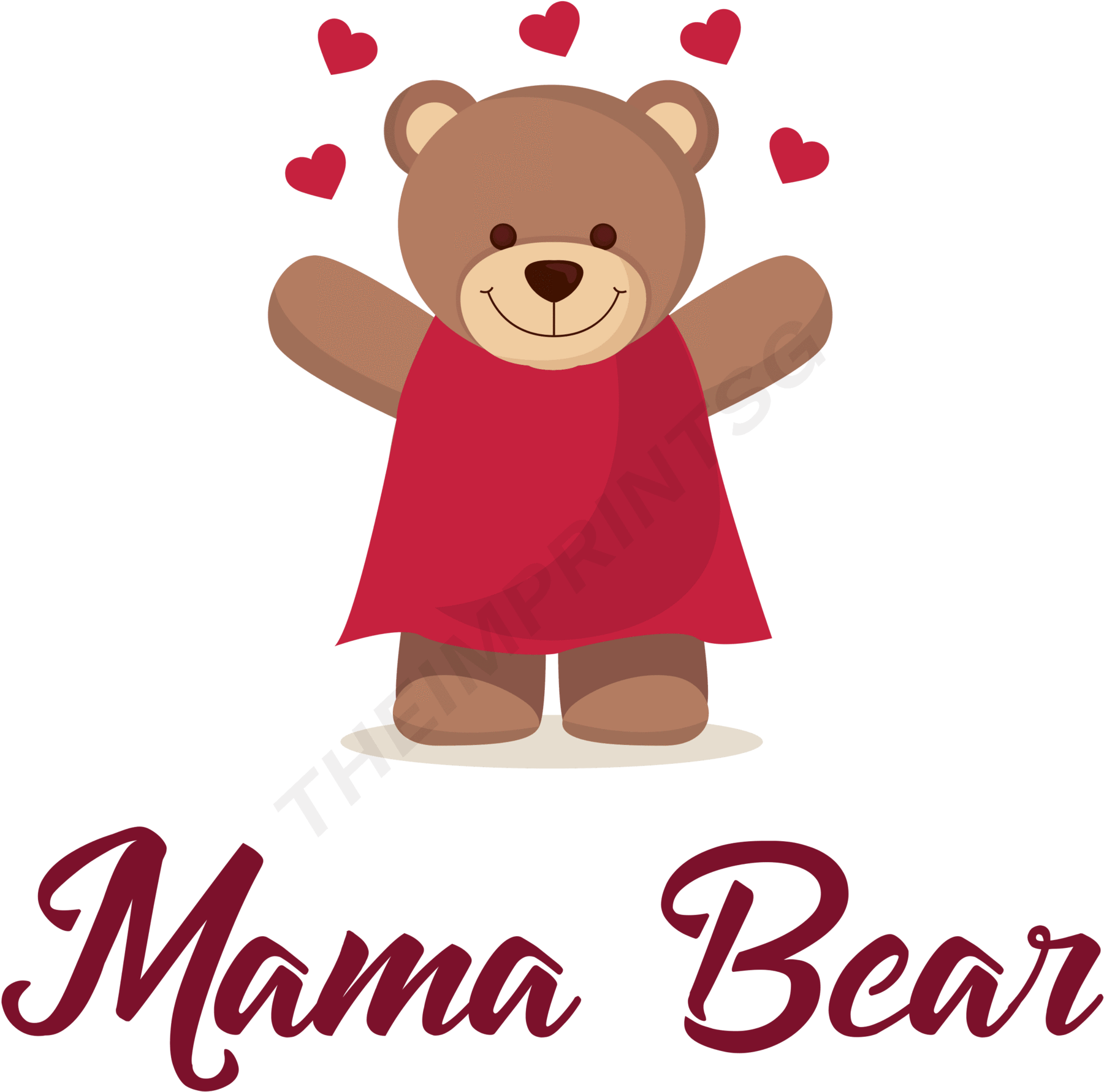Download Mama Bear Clipart , Png Download - Teddy Bear - ClipartKey