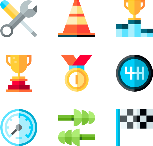 Download Vector Race Icons - Racing Icons - ClipartKey