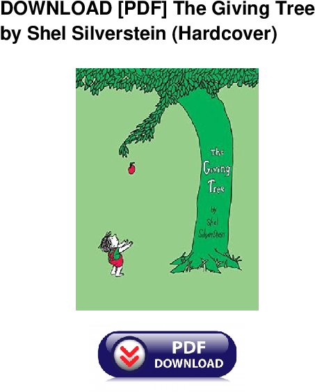 Download Giving Tree Book Cover - ClipartKey