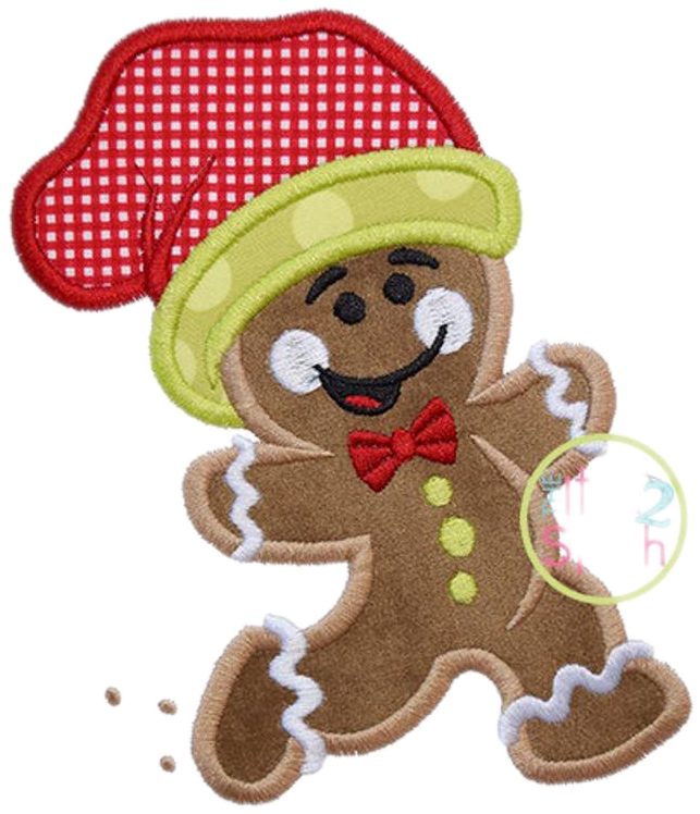 Download Running Gingerbread Man Png Download Image - Cartoon - ClipartKey