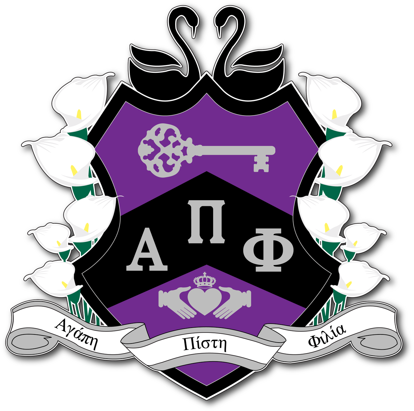 Download Crest - Alpha Pi Phi Crest - ClipartKey