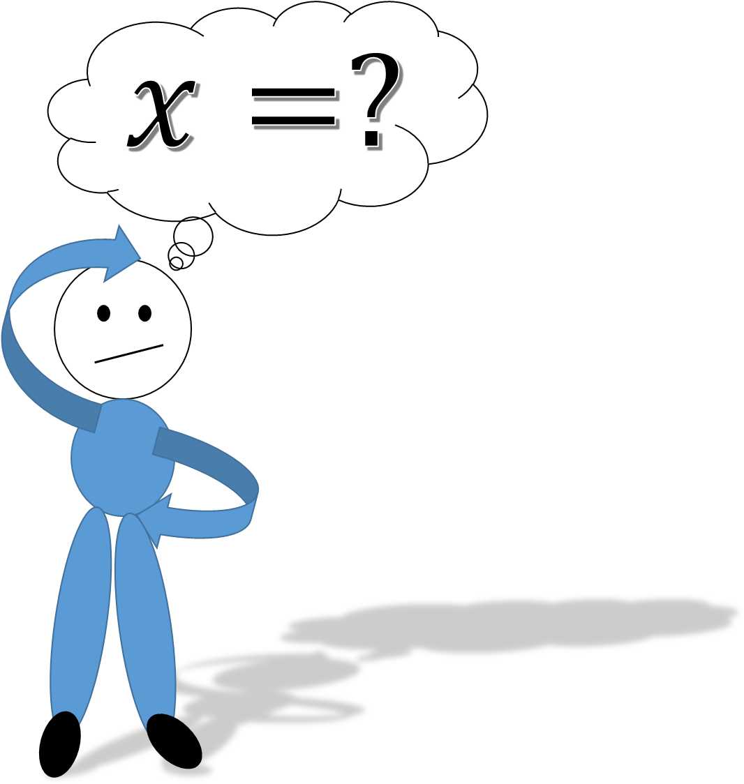 Download Linear Equation Cartoon - ClipartKey