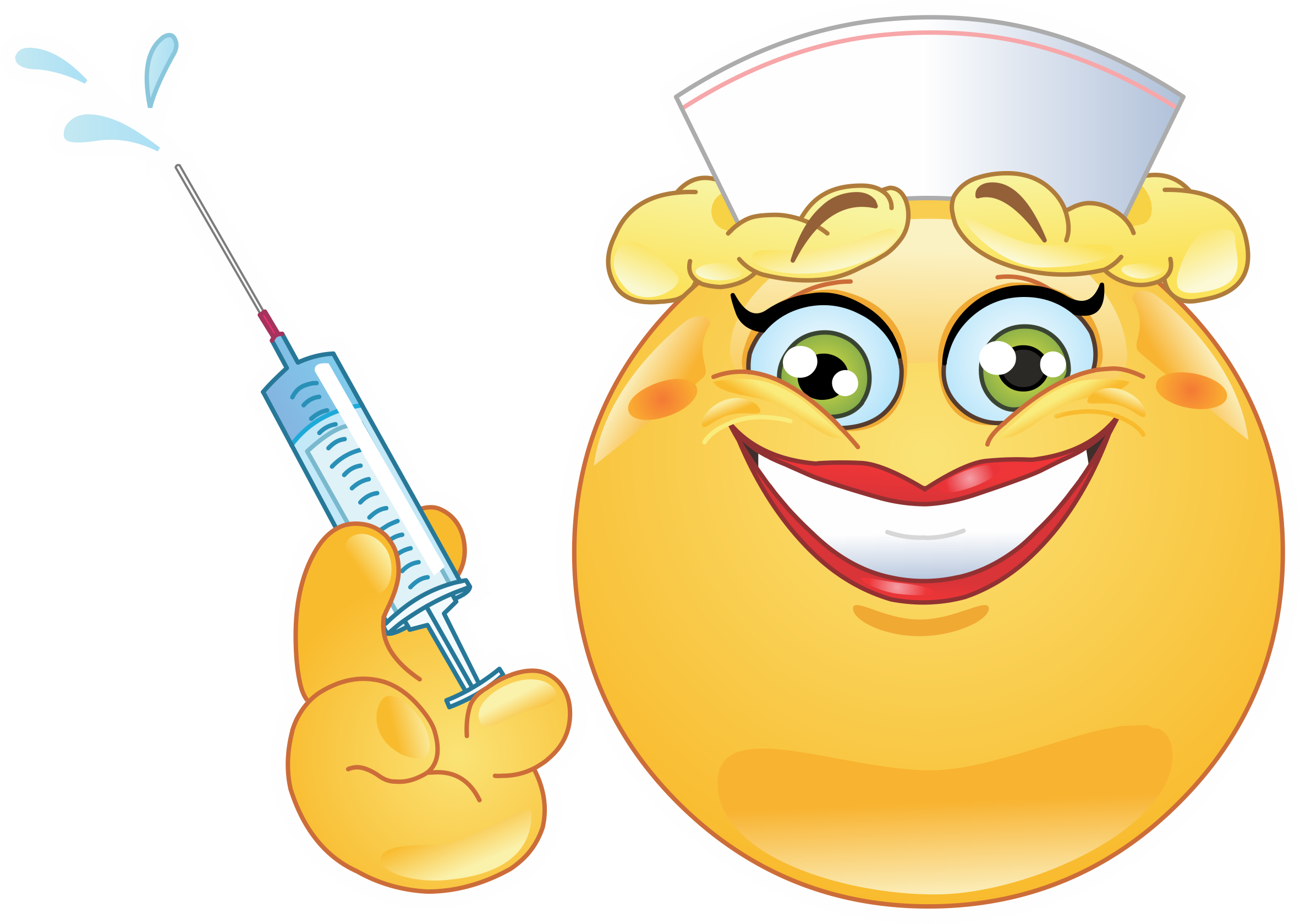 Download Nurse Emoji 26 Decal - Nurse Emoji - ClipartKey
