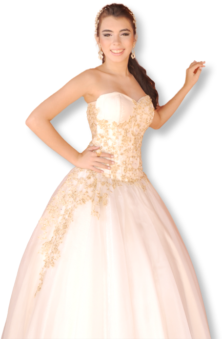 Download Clip Art Debutante Png - Gown - ClipartKey