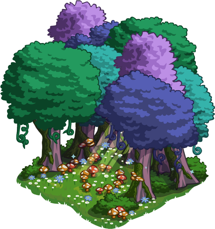 Download Enchanted Forest Clipart Png - Cute Forest Clipart Transparent ...