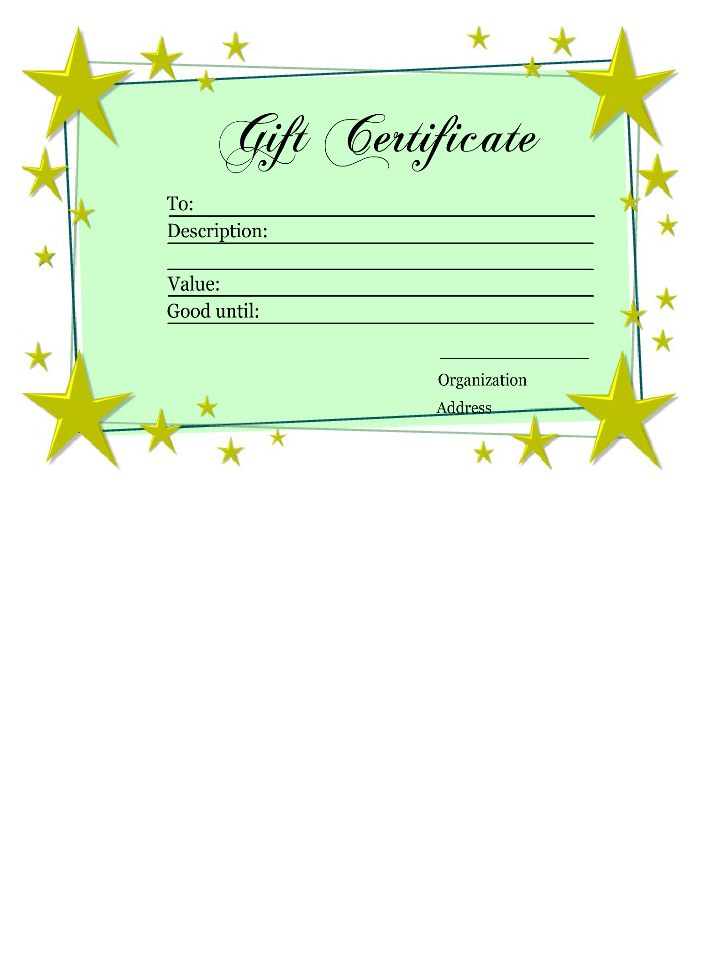 Download Homemade Gift Certificate Template - Voucher Template ...