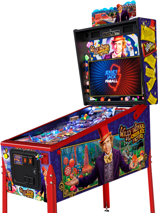 Download Willy Wonka Pinball Machine - ClipartKey