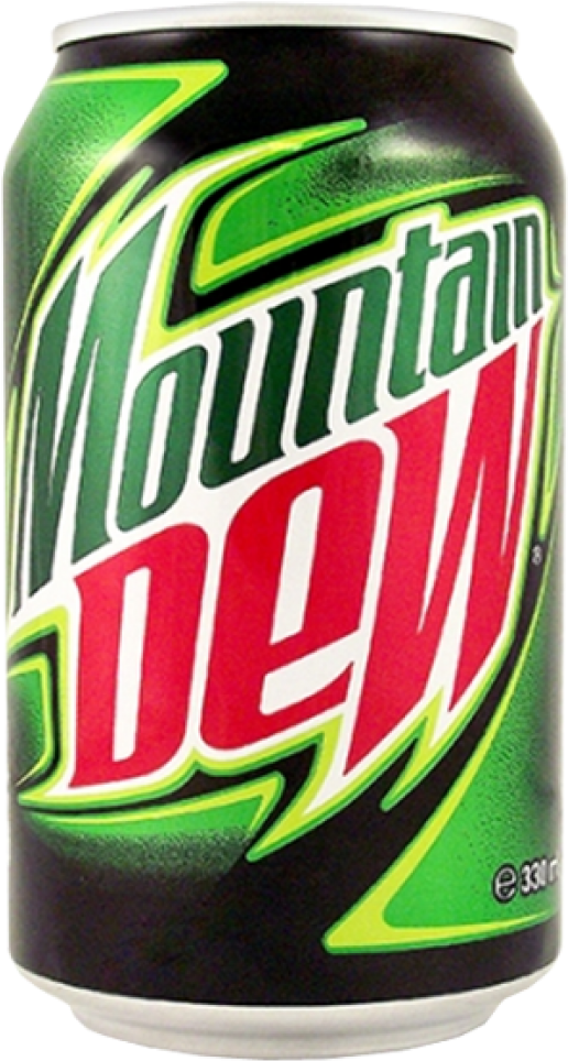 Download Mountain Dew Can Png - ClipartKey