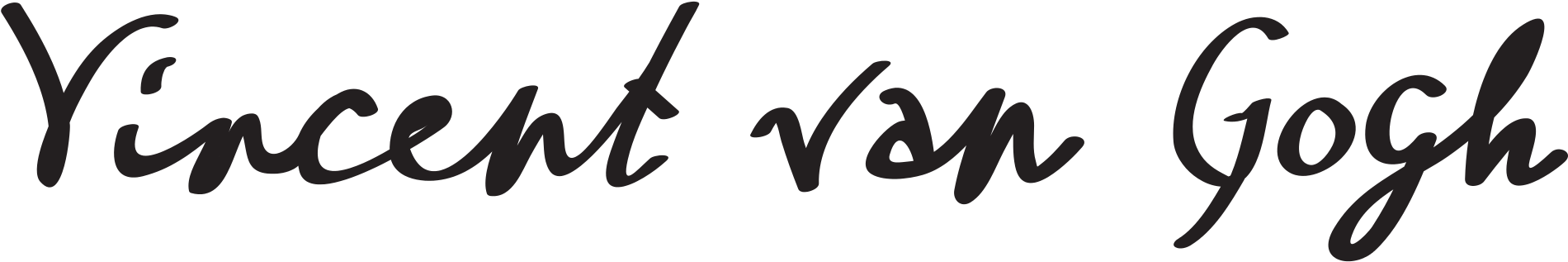 Download Vincent Van Gogh Title - ClipartKey