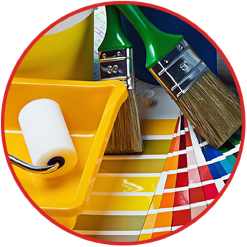 Download Transparent Small Engine Repair Clipart - Painting House Tools ...