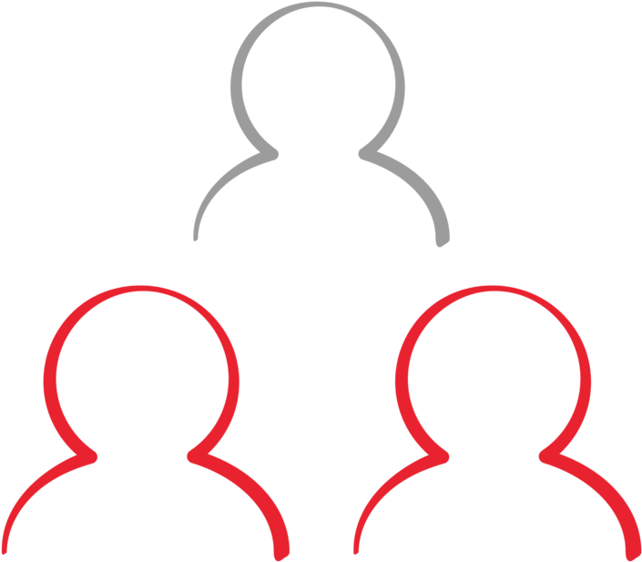 Download Transparent Youth Icon Png - Two Three People Icon - ClipartKey