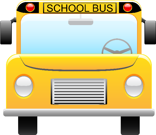 Download School Bus Graphics - Clipart School Bus Front - ClipartKey