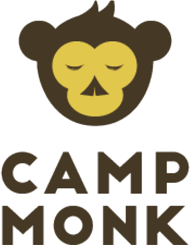 Download Camp Clipart Backyard Camping - Campmonk Logo Png - ClipartKey