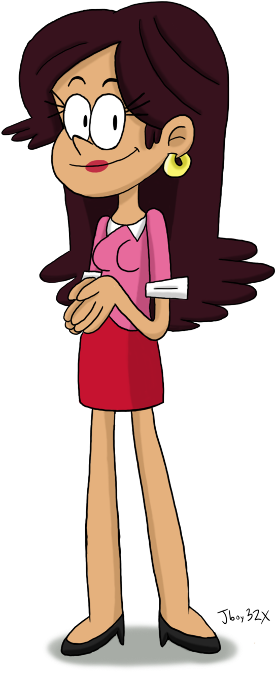 Download Teacher Flying Clipart Loud House Dimartino Clipartkey