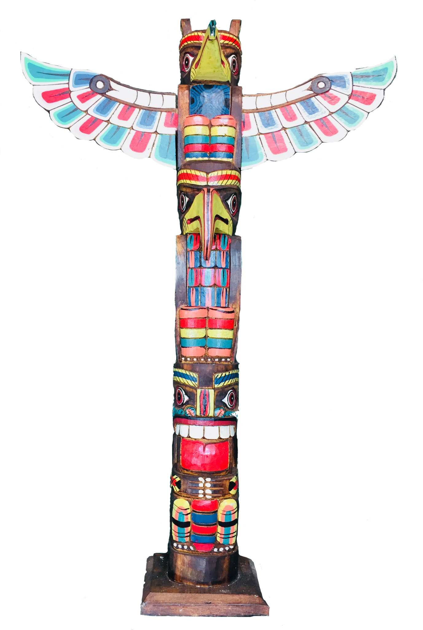 Download Transparent Totem Pole Png - Totem Pole - ClipartKey