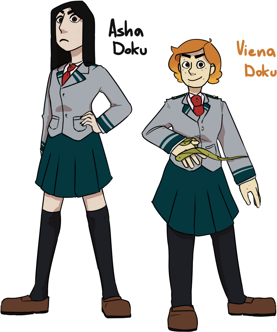 Download Asha Doku - My Hero Academia X Snake Quirk - ClipartKey