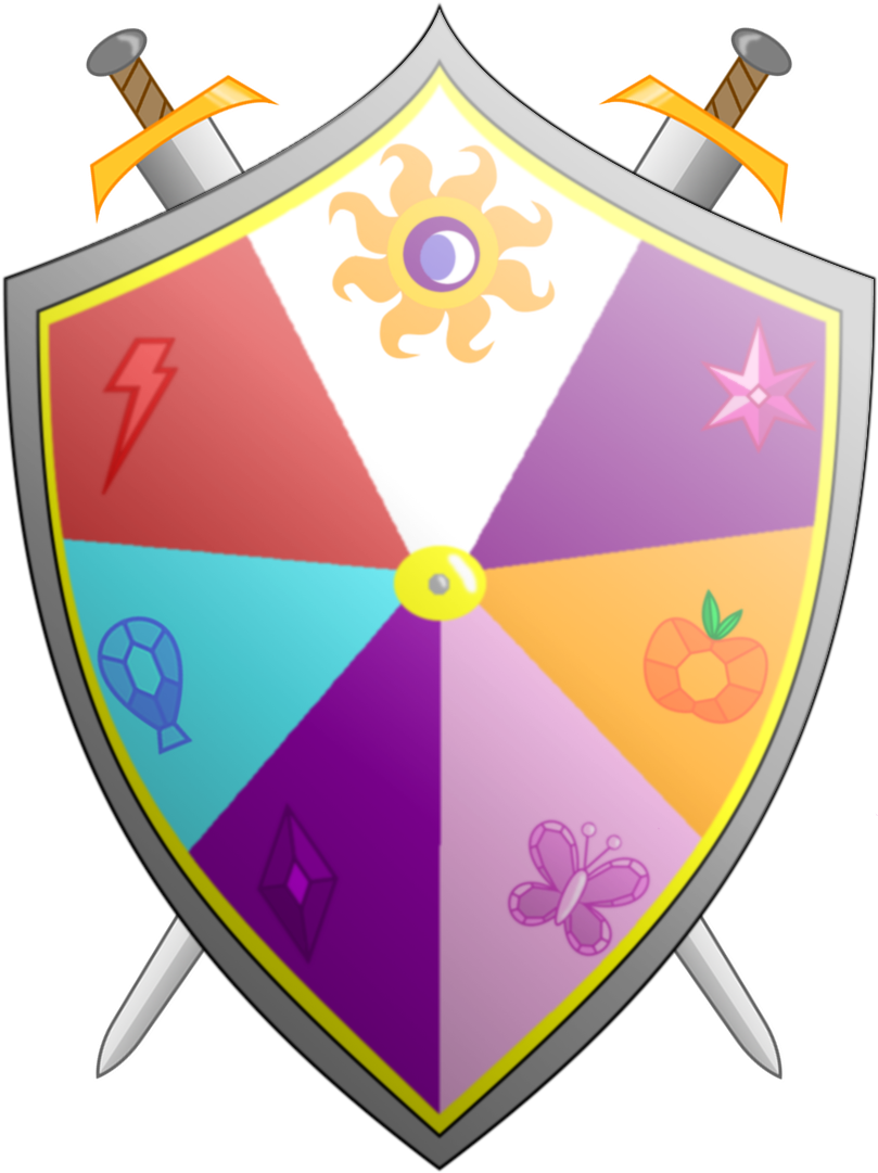 Download Knight Clipart Royalty Free - Mlp Elements Of Harmony Shield ...