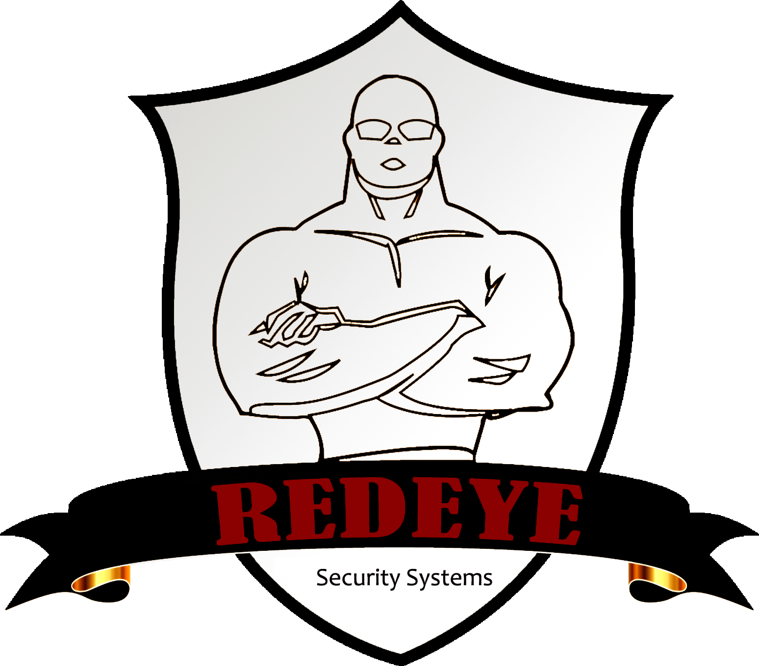 Download Logo - Red Eye Security Logo - ClipartKey