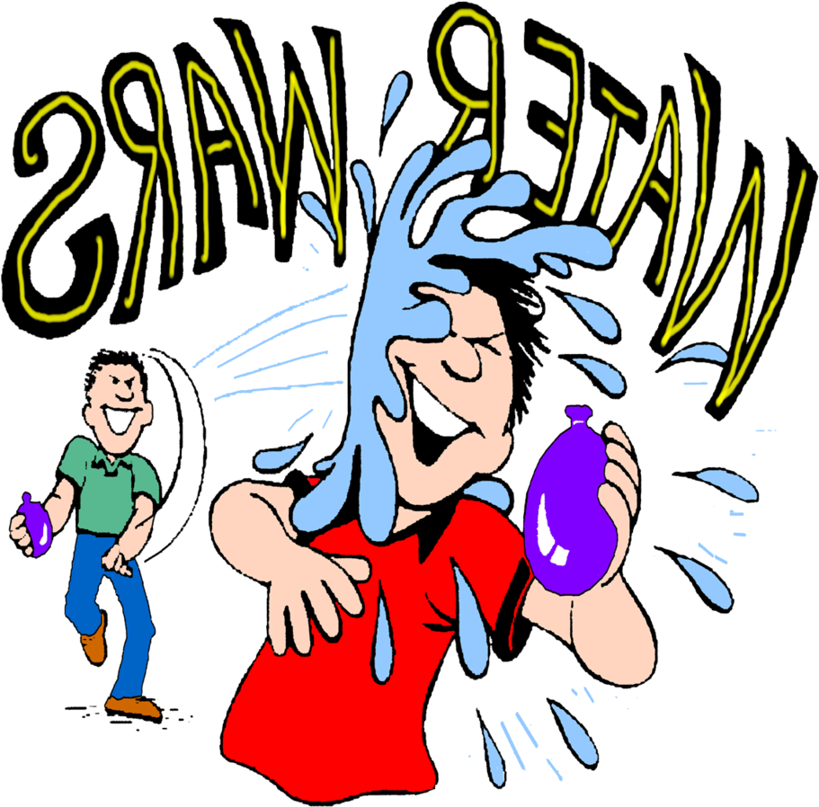 Download Water Balloon Clip Art Water Balloon Fight - Transparent Water ...