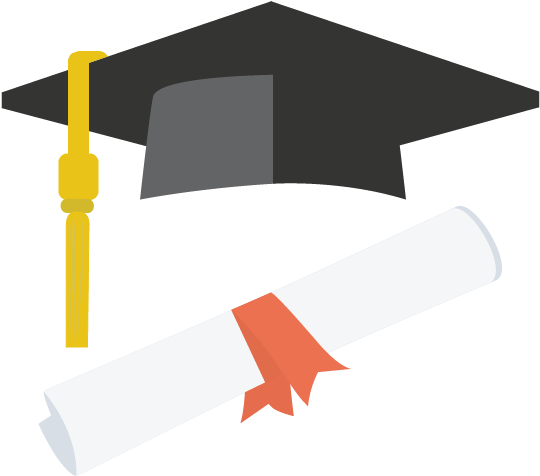 Download Clip Art Phd Degree Clipart - Graduate School - ClipartKey