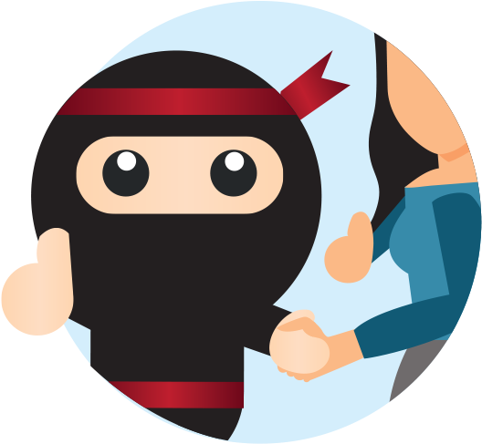 Download Ninja Packs Help - Cartoon - ClipartKey