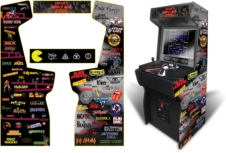 Download Clip Art Customer Submitted Custom Permanent - Retro Arcade ...