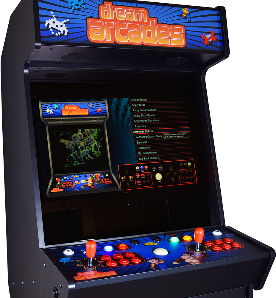 Download Transparent Arcade Cabinet Png - Video Game Arcade Cabinet ...