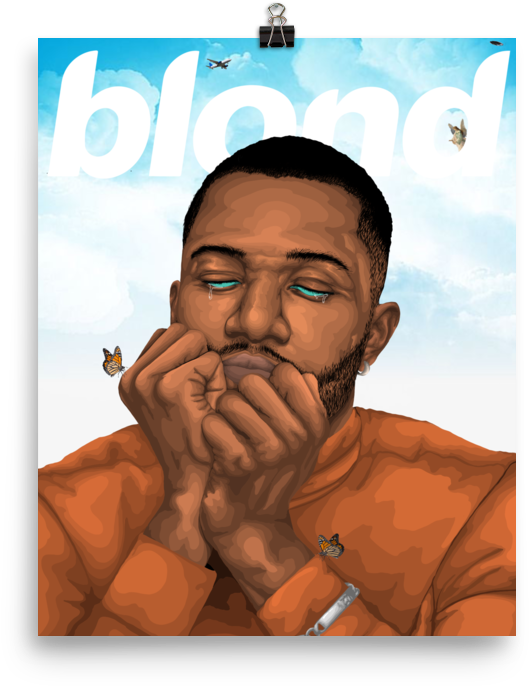 Download Transparent Frank Ocean Png - Poster - ClipartKey