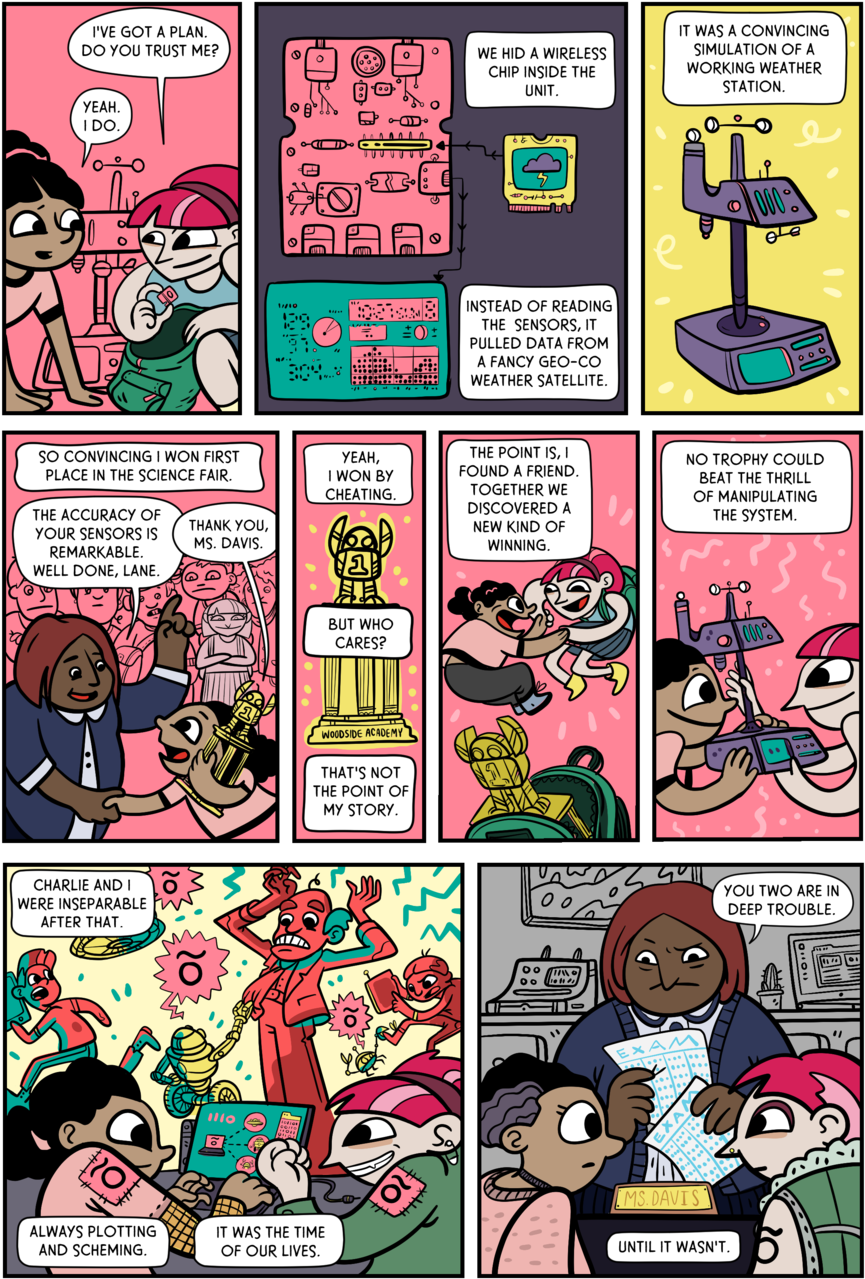 Download The Exploit Comic Ch1 2 - Comics - ClipartKey