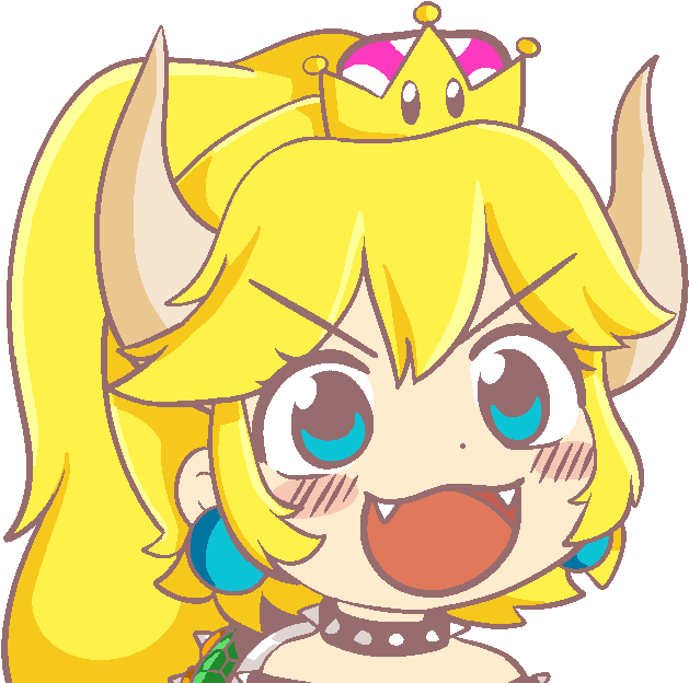 Download Transparent Honest Abe Clipart - Bowsette Cute - ClipartKey