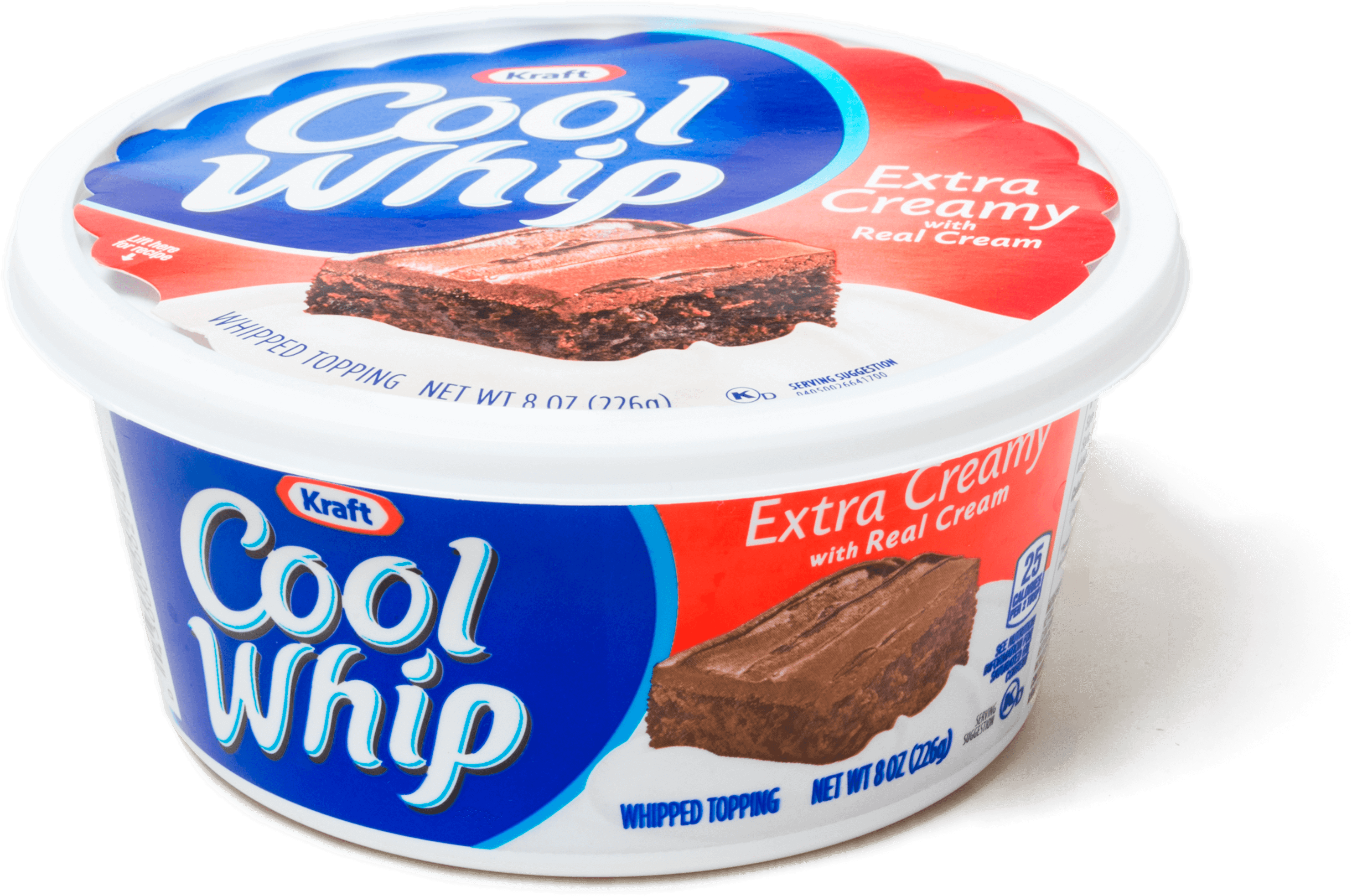 Download Download Extra Full Size - Transparent Cool Whip Png - ClipartKey